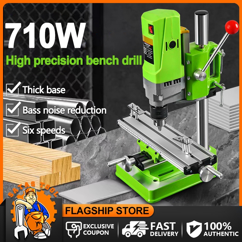 Mini Drill Press Table Workbench Compact Drill Wood Drilling Machine ...
