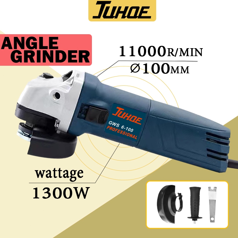 Portable Angle Grinder Tools and Steel Grinding Disc Electric Hand ...