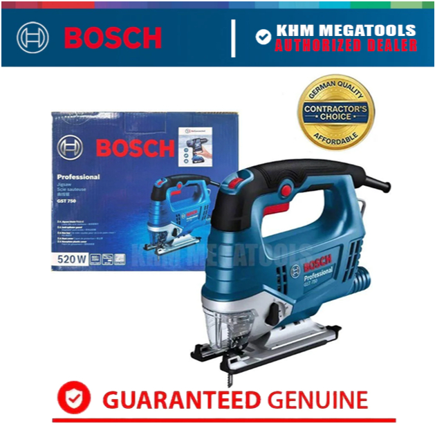 Bosch GST 750 Jigsaw 520W SDS [Contractor's Choice] •khm megatools ...