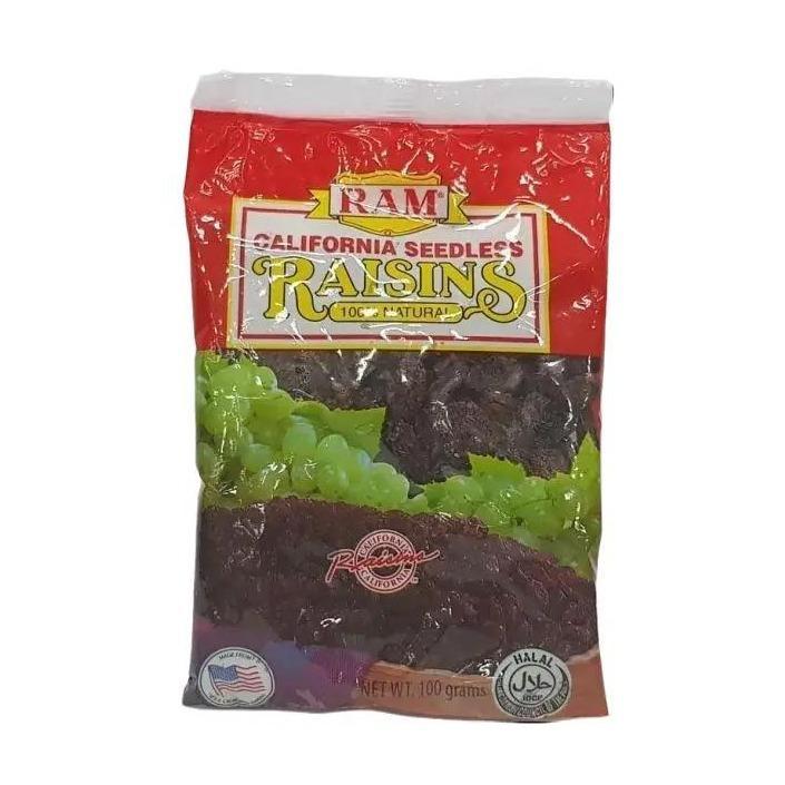 Ram Califonia Raisins Seedless 100g | Shopee Philippines