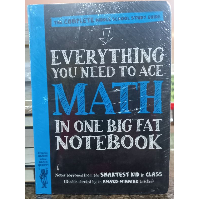 Everything you Need to Ace in Math in One Big Fat Notebook | Shopee ...