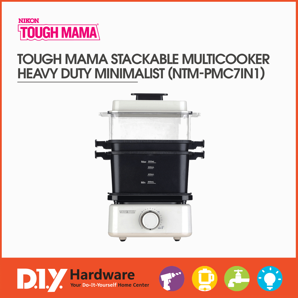 TOUGH MAMA by DIY Hardware Stackable Multicooker Heavy Duty Minimalist ...