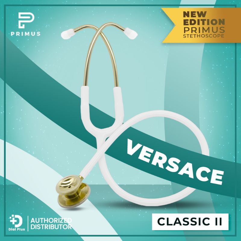 PRIMUS Versace White Classic II Stethoscope for Adult | Shopee Philippines