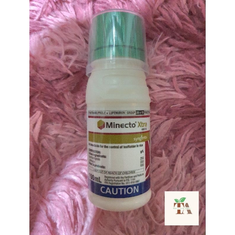 Minecto Xtra 400SC Insecticide 100ml ~ Syngenta ~ Cyantraniliprole ...