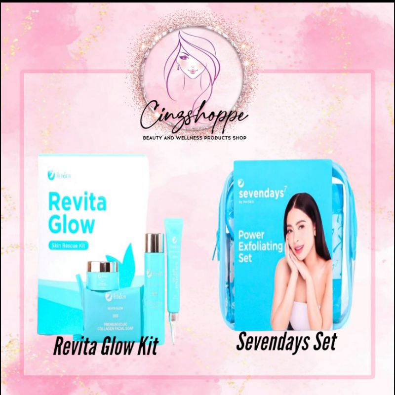 Her Skin Revita Glow Skin Rescue/ Sevendays/Secret Glow | Shopee ...