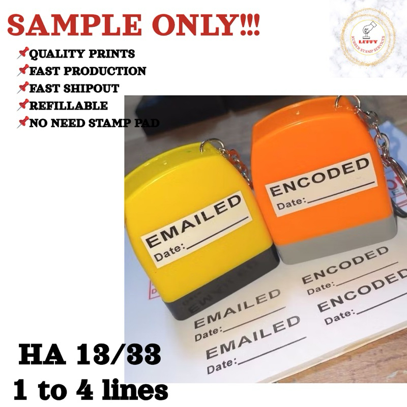 STAMP PERSONALIZED AND CUSTOMIZED SELFINKING | Shopee Philippines