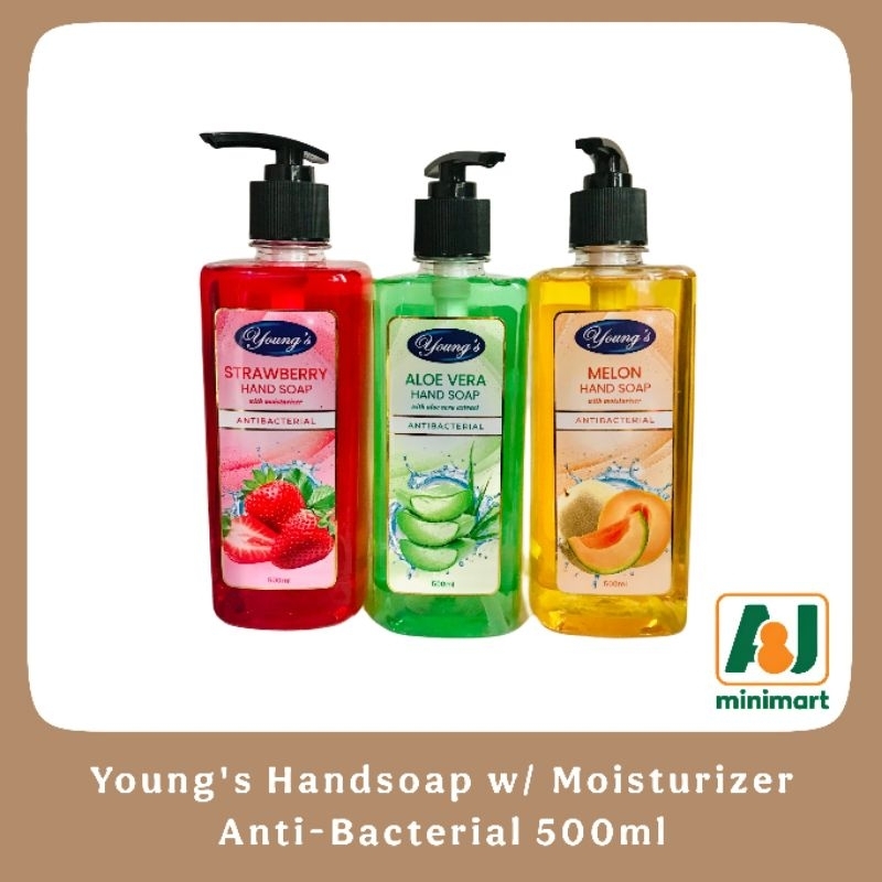 Young's Hand Soap with Moisturizer Anti-Bacterial 500ml | Shopee ...