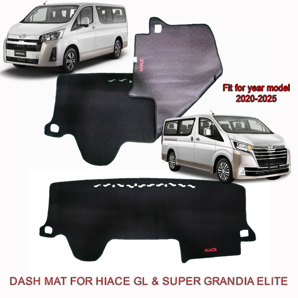 Toyota Hiace 2020-2025 GL Grandia and Super GRandia Elite Dashboard ...