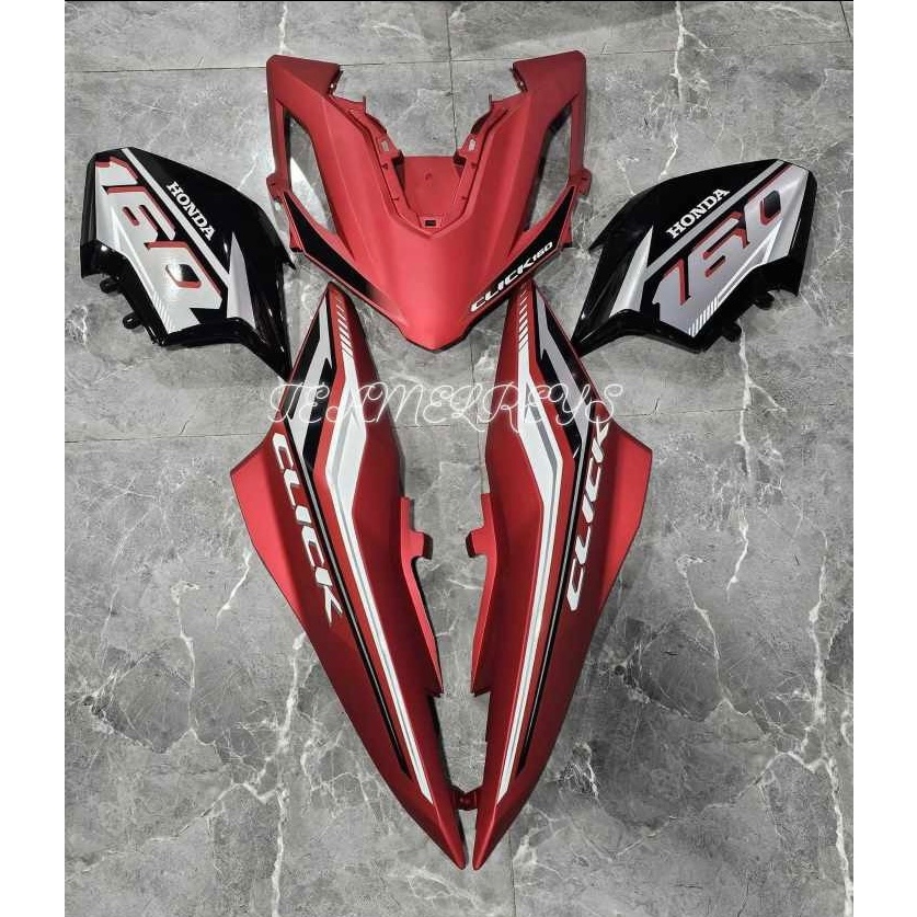 STOCK FAIRING ( MATTE SOLAR RED METALLIC SPECIAL EDITION 2024 ) FOR ...