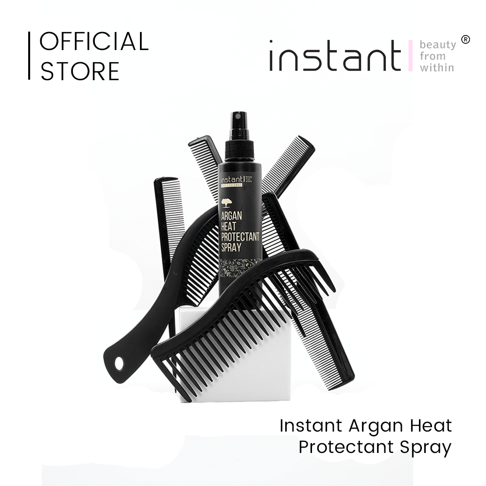 INSTANT Argan Heat Protectant Spray AX-HEATPROTECT | Shopee Philippines