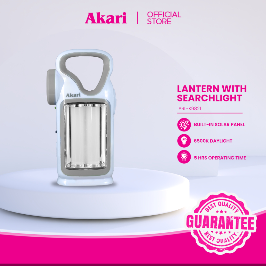 Akari Solar Energy Light and Lantern (ARL-K9821) | Shopee Philippines