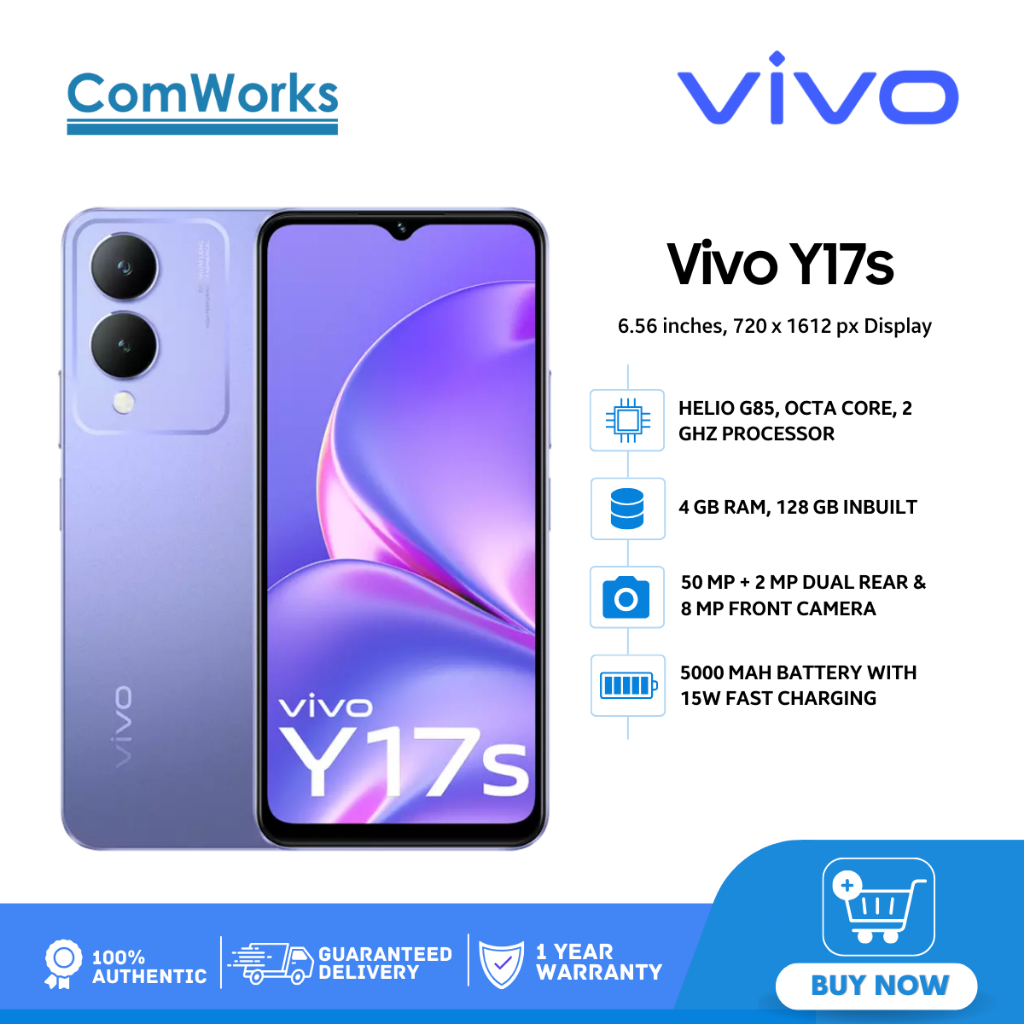 ComWorks | Vivo Y17s 4gb 128gb 6.56 inches | Shopee Philippines
