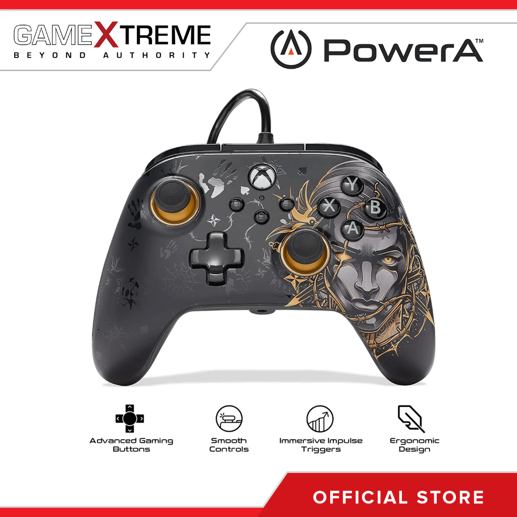 Power A Enhanced Wired Controller for Xbox Series/PC Midas Fortnite ...