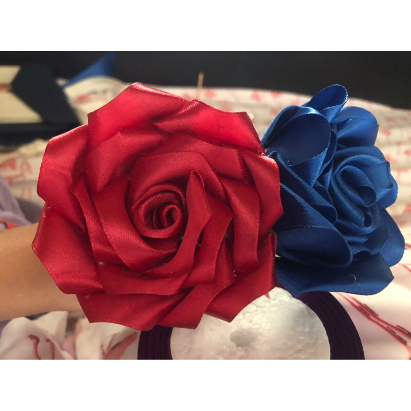 One Stem Rose Ribbon Satin | Shopee Philippines