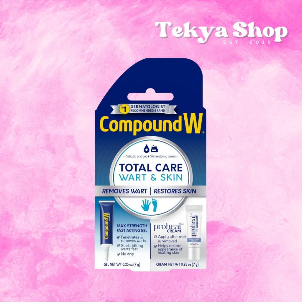 Compound W Total Care Fast Acting Gel & Pro Heal Cream, 7 g | Shopee ...
