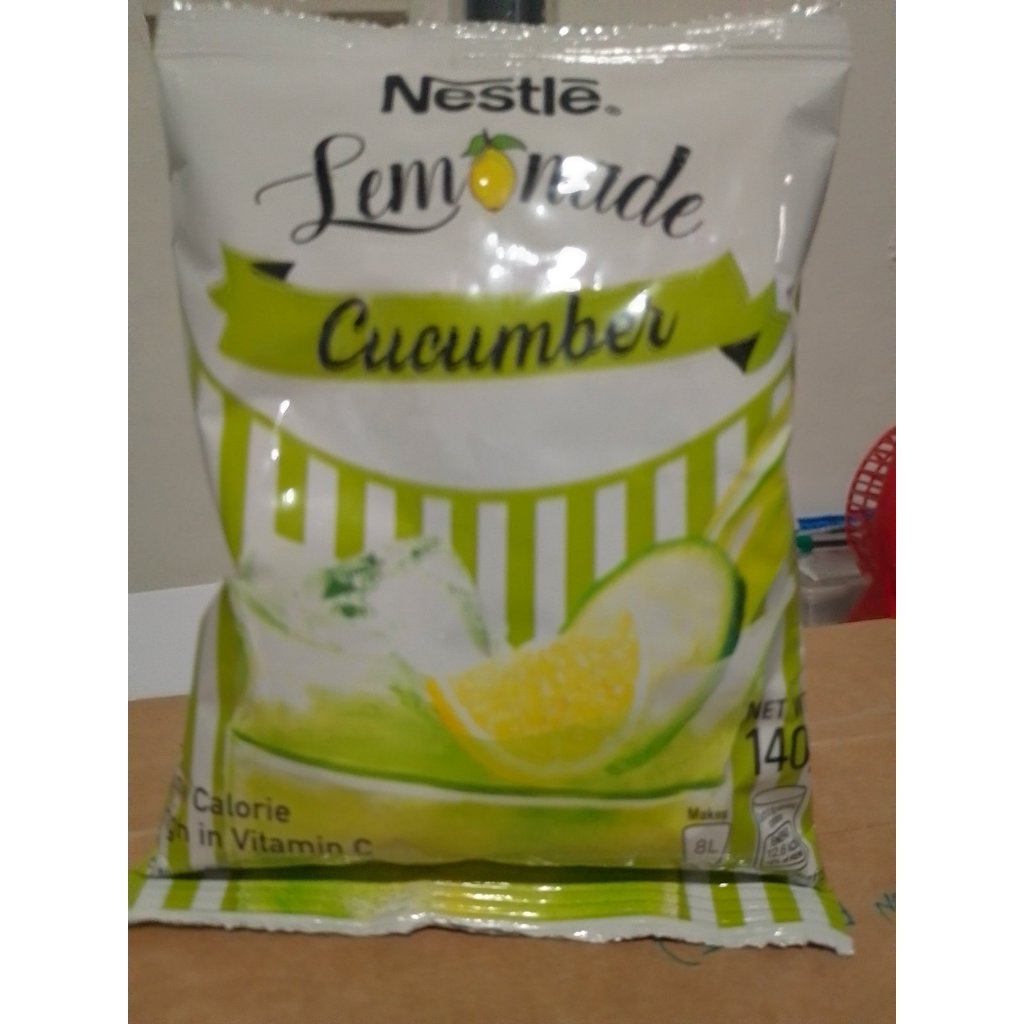 Nestle Cucumber Lemonade 140g x 6 | Shopee Philippines