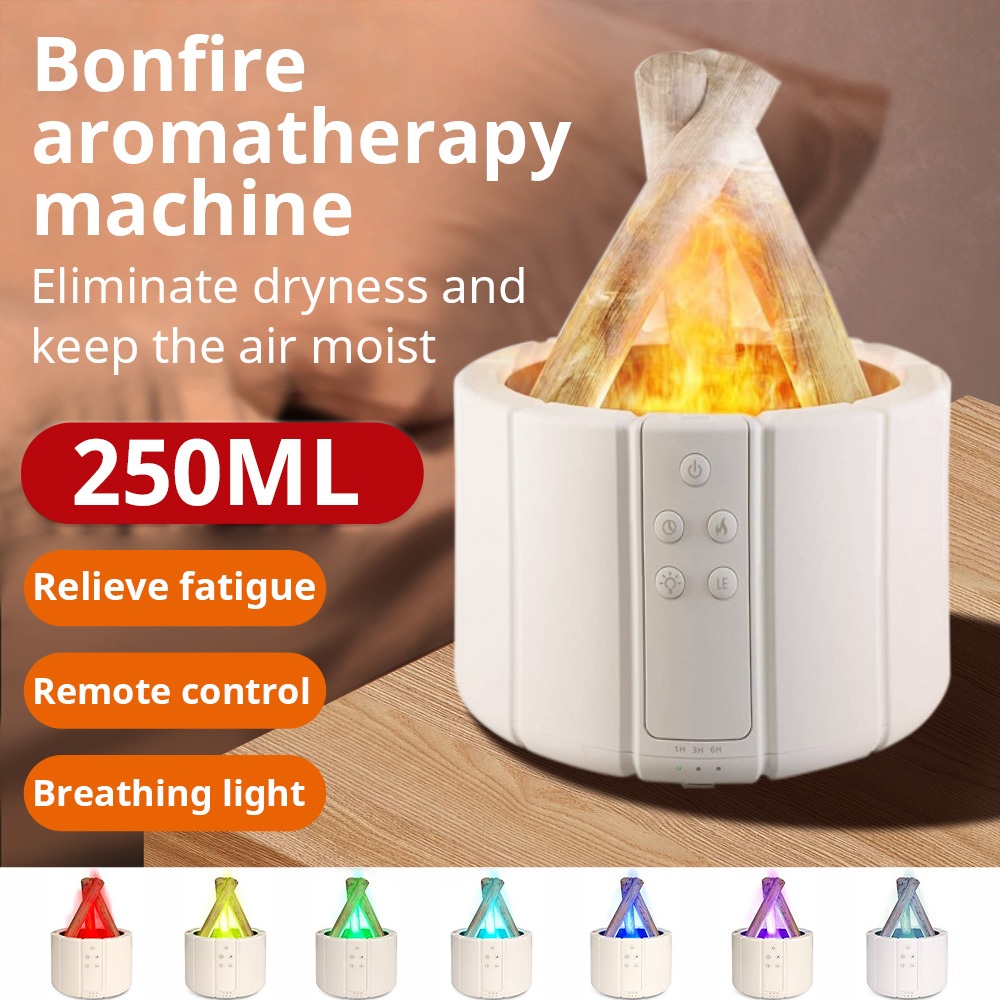 Flame Diffuser Bonfire Humidifier Aroma Humidifier Essential Oil ...