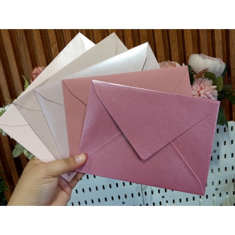 Invitation Envelope ON-HAND Misty Rose, Old Rose, Pink, Pastel Pink ...