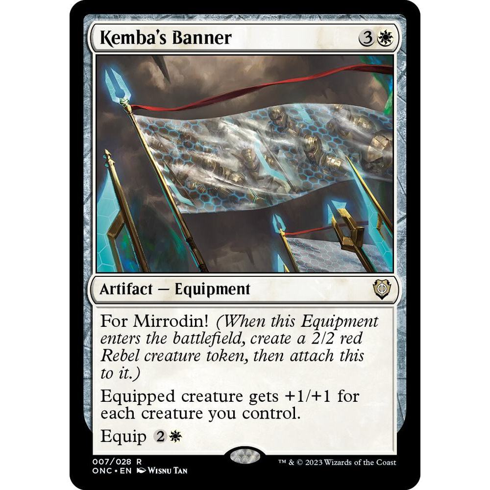 Kemba's Banner - Commander: Phyrexia: All Will Be One (ONC) MTG ...
