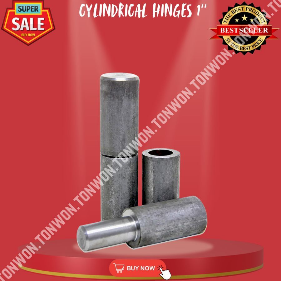 1" Welding Hinge Cylindrical Removal Door Shaft Home Gate Window Parts ...