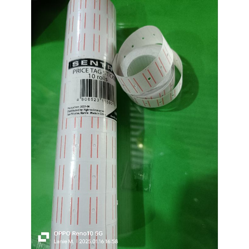 Price tag sticker (10 rolls) | Shopee Philippines