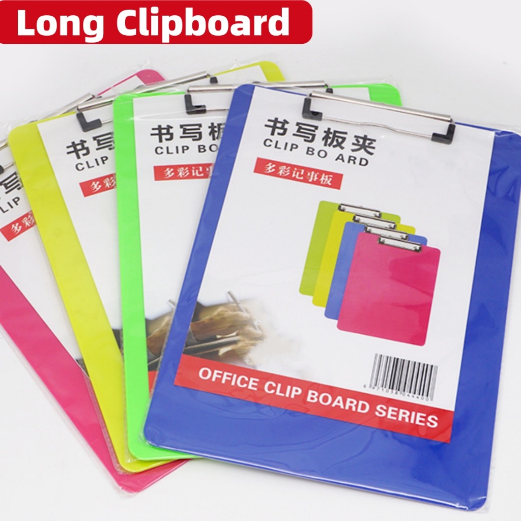 Long Clipboard Bond Paper Folders With Hanging Hole Multi-functional ...