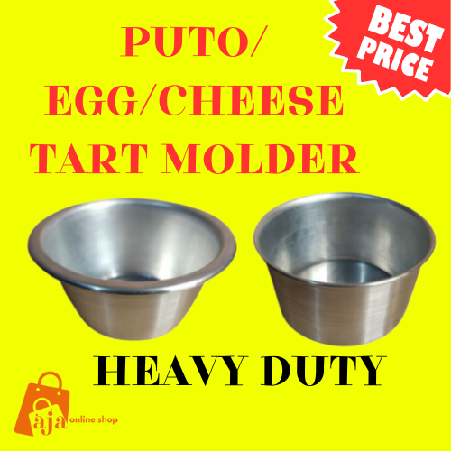 HEAVY DUTY Puto Cup / Puto Molder / Egg Tart Mold / Cheese Tart Mold ...