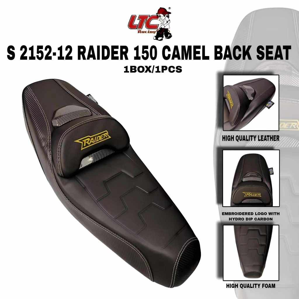 CAMEL BACK SEAT HIGH-QUALITY LEATHER FOR ( RAIDER150 ) | Shopee Philippines