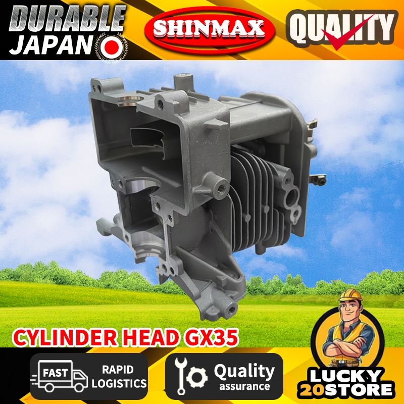 GX35 Cylinder Block for Original Shinmax GX35, UMK35 4 stroke Grass ...