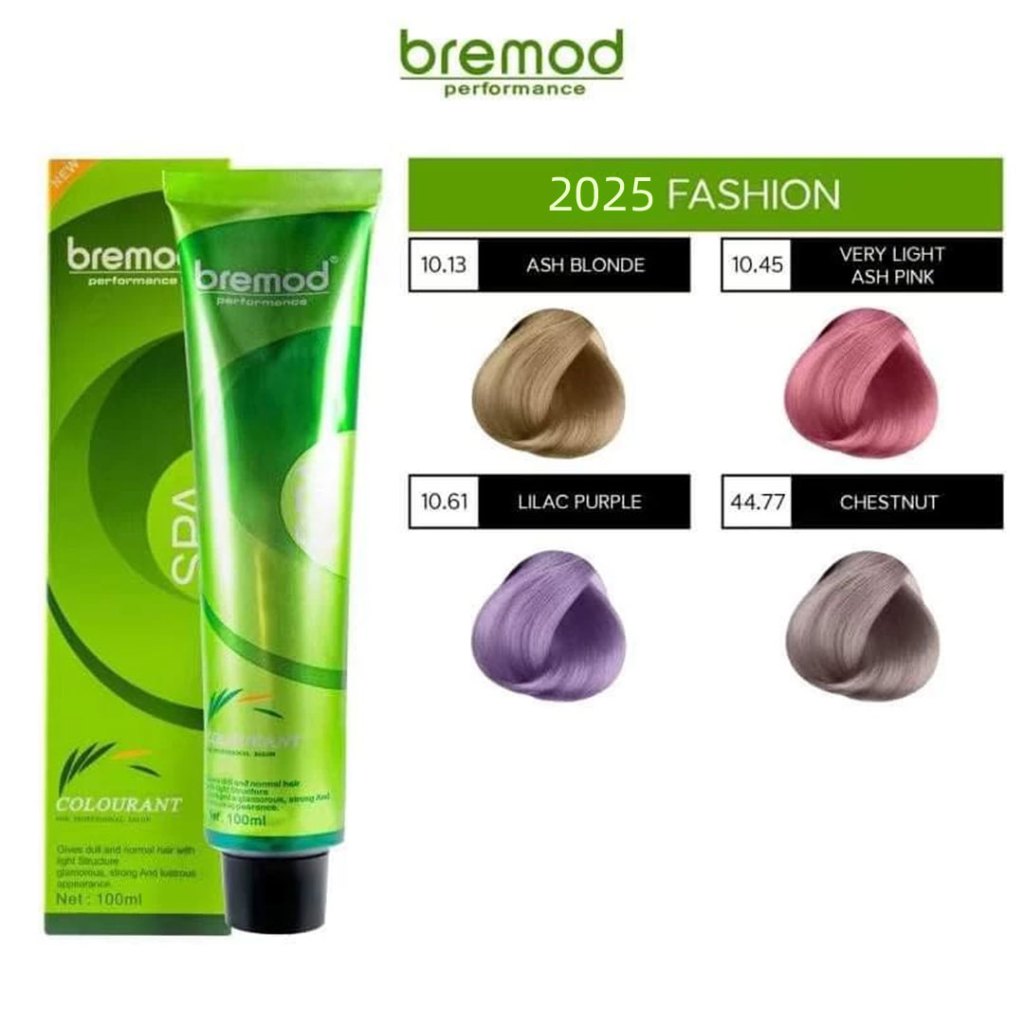 Bremod Hair Color Hair Dye Fashion Trend Color (Ash /Ash Gray / Purple ...