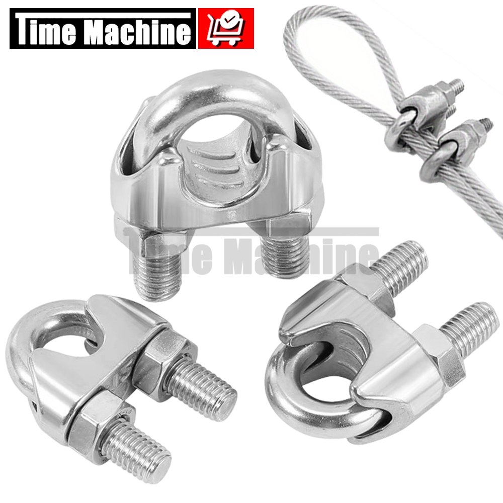 3-20MM Wire Rope Clip Stainless Steel Clip Cable Wire Gi Cable U Clamps ...