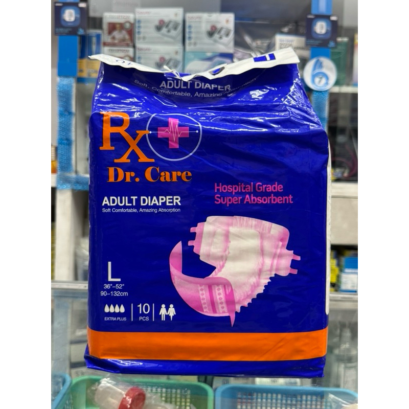 Adult Diapers Large Size 10 Pcs (Rx Dr Care) | Shopee Philippines