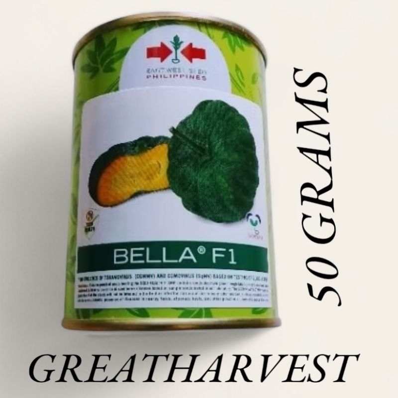 BELLA F1 HYBRID SQUASH(50GRAMS)EASTWEST SEEDS | Shopee Philippines