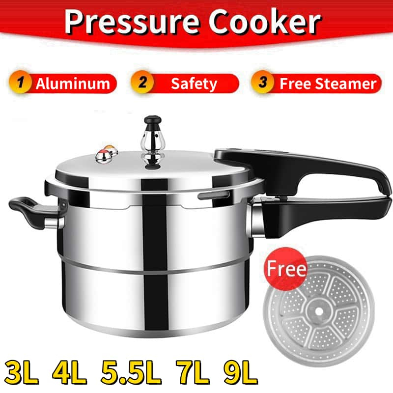 3L/4L/5.5L/7L/8L Pressure Cooker For Induction/Gas Stove | Shopee Philippines