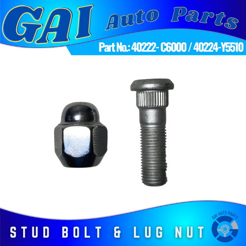 Wheel Bolts & Lug Nut for Nissan Patrol GQ Y60 Altima Armada Frontier ...