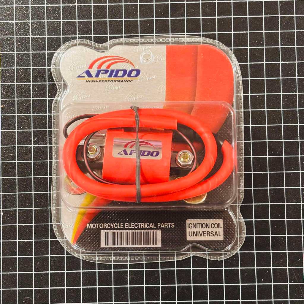 APIDO RACING UNIVERSAL IGNITION COIL (FACTORY SEALED) | Shopee Philippines