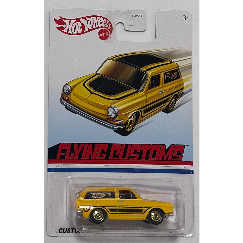 Hot Wheels - Flying Customs - Custom '69 Volkswagen Squareback Yellow ...