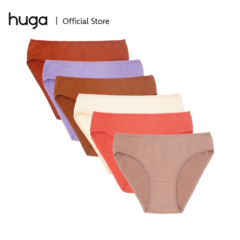 Huga Cindy 6 in 1 Cotton Blend Underwear Promo Pack Daily Wear ...