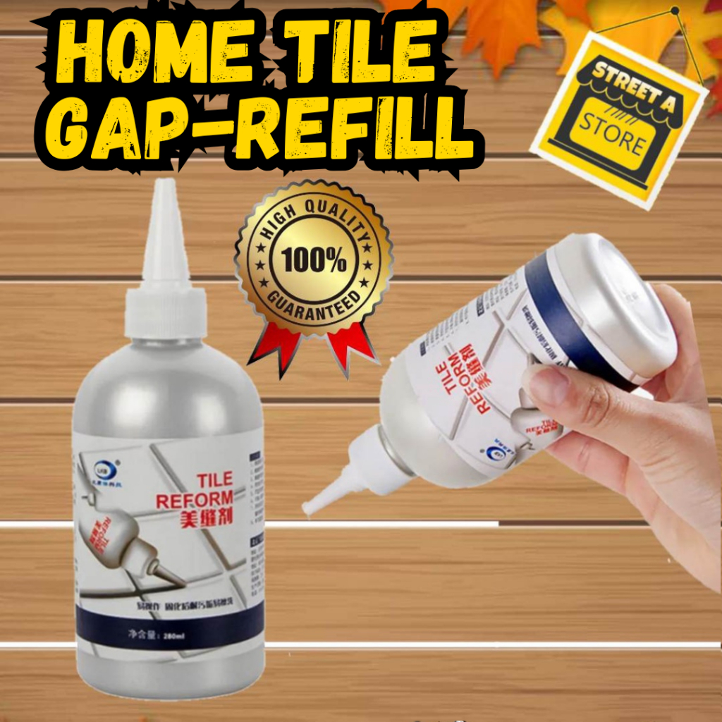 280ml Tile Reform Refill Agent Floor Tiles Epoxy Grouts Sealer ...