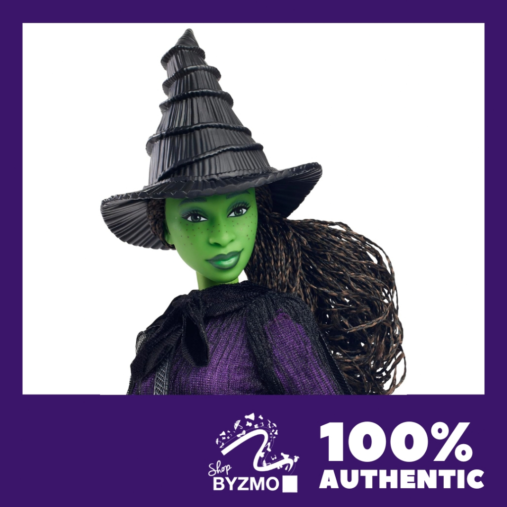 Barbie Universal Wicked Deluxe Elphaba Fashion Doll with Movie-Inspired ...