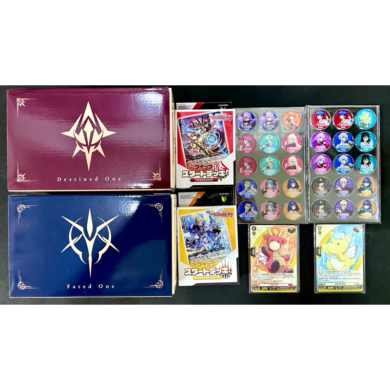 Cardfight Vanguard Special Series Fighters Coin Set - Fated & Destined One (Bushiroad DZ-SS05 ...