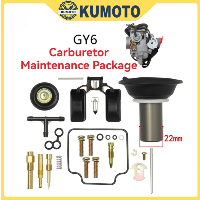 PD24J Carburetor Repair Rebuild Kit For GY6125 JONWAY NST KYMCO SUNL ...