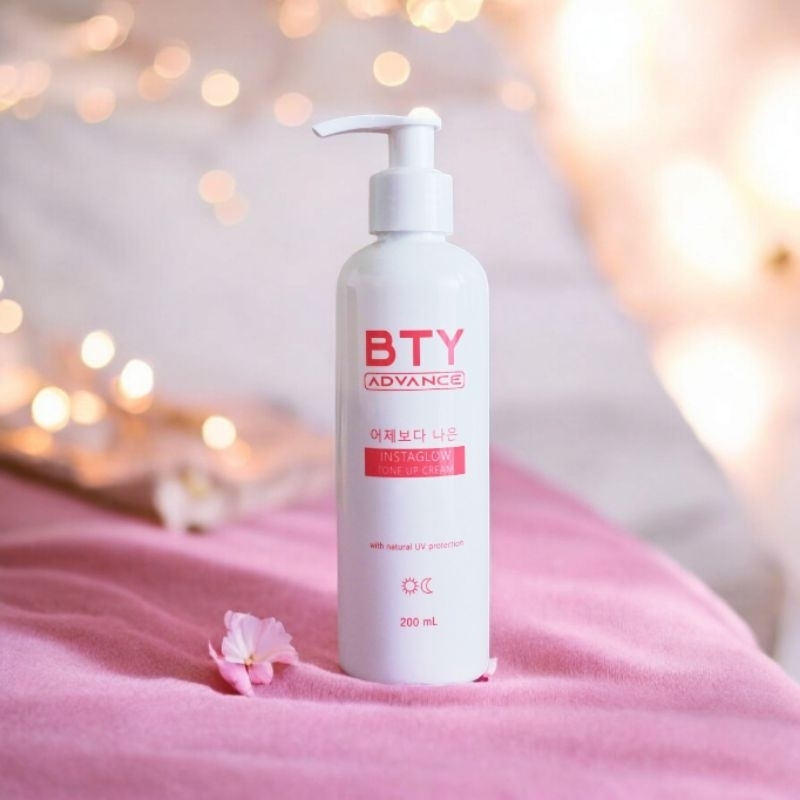 BTY Instaglow Tone Up Cream (200mL) | Shopee Philippines