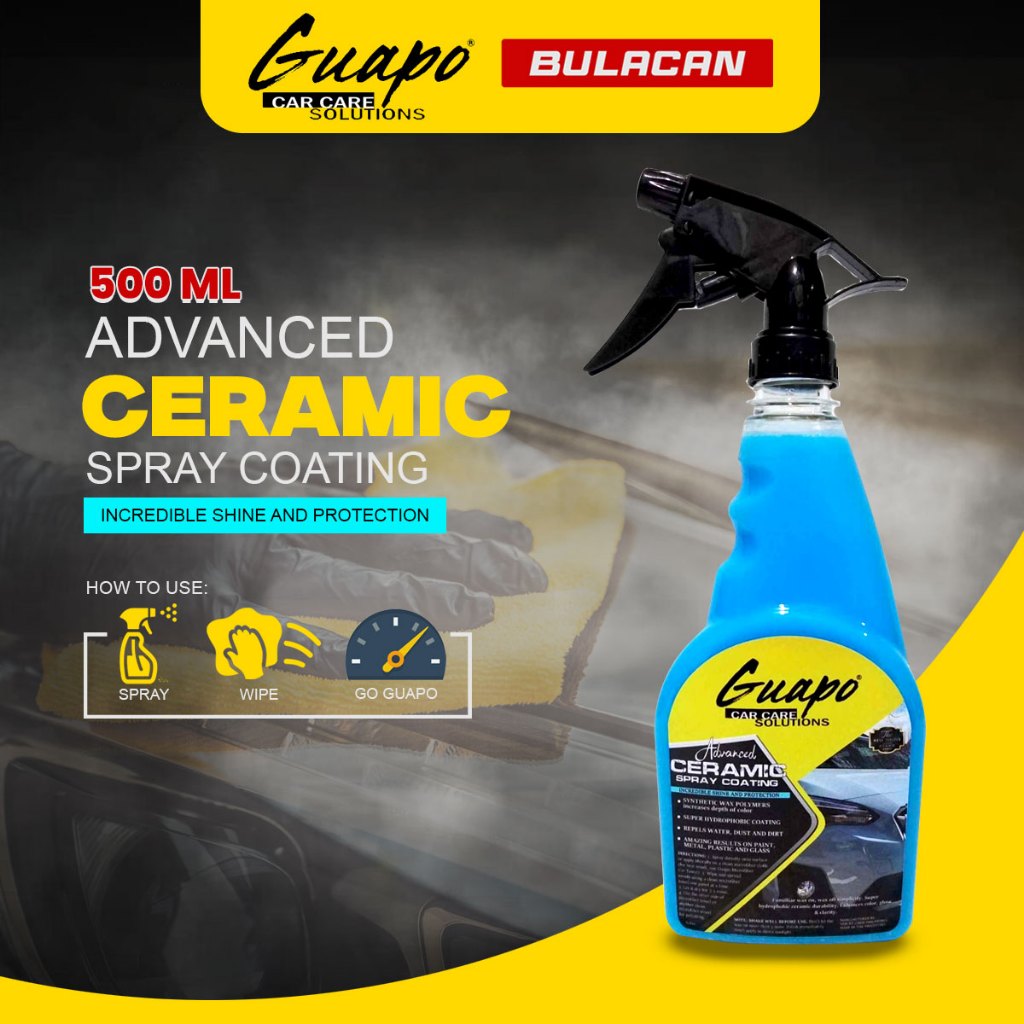 Guapo 500ml Advanced Ceramic Spray Coating Shine and Hydrophobic ...