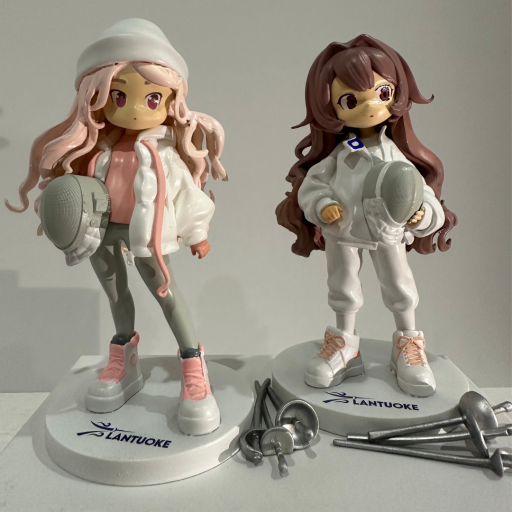 Fencing Doll Plastic Figure - Fencer Figure | Shopee Philippines