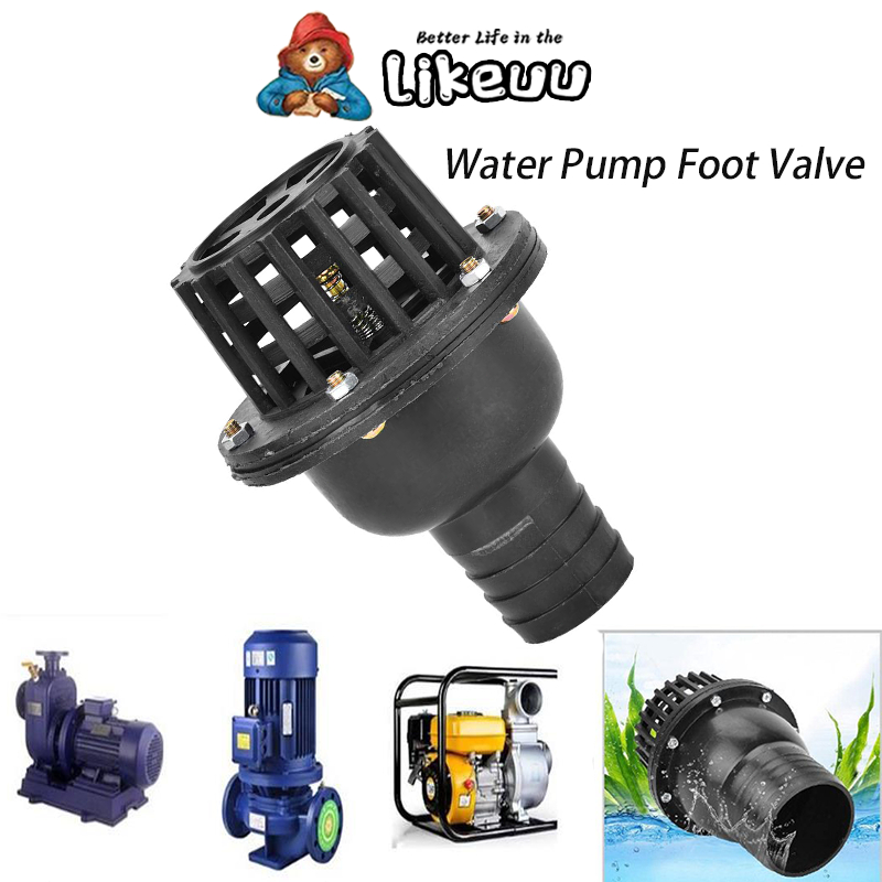 2Inch Water Pump Foot Valve Durable Low Pressure Flat Check Valve for ...