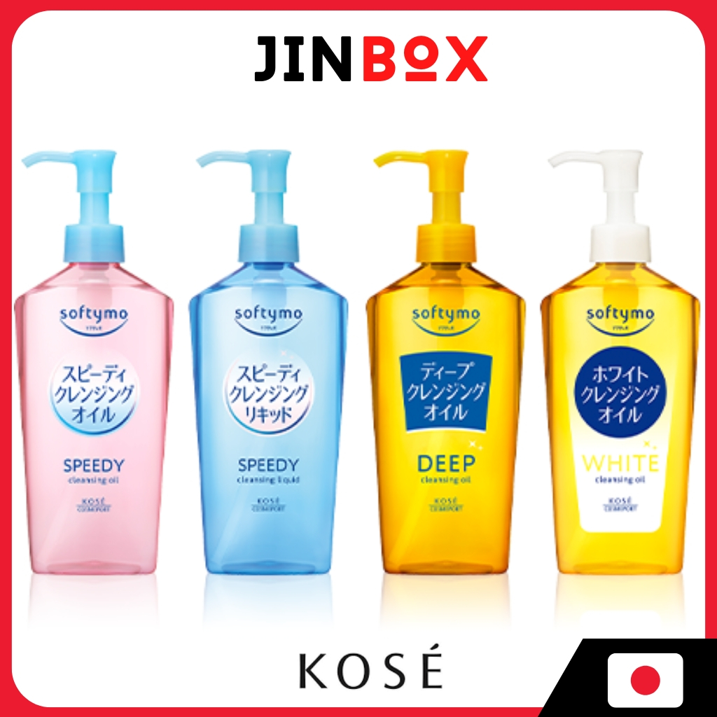 Kose Softymo Makeup Remover, Deep Cleansing Oil/ Speedy Cleansing Liquid | Shopee Philippines