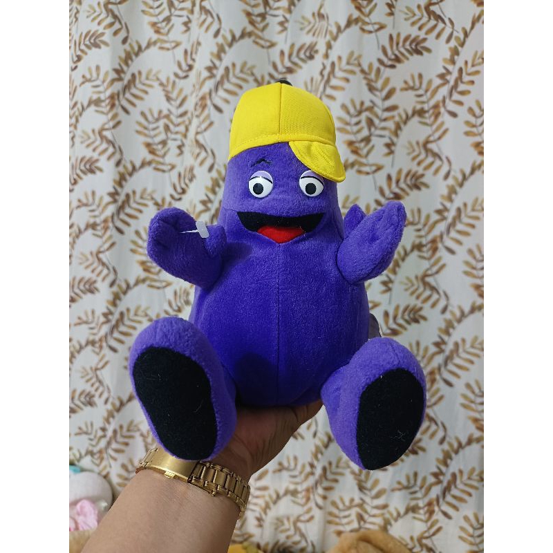 Vintage Grimace mcdonald's stuffed toy | Shopee Philippines