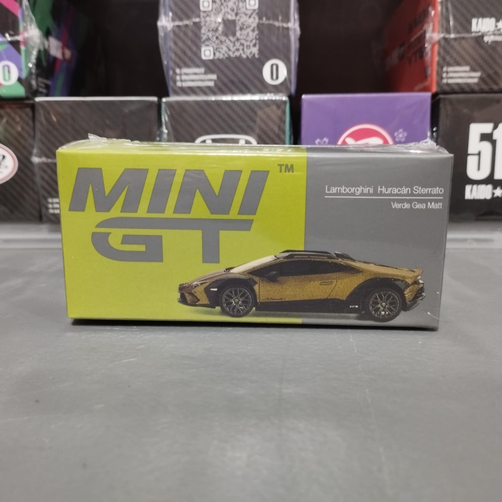 Mini GT #779 Lamborghini Huracan Sterrato (Verde Gea Matt) Sealed 1:64 ...