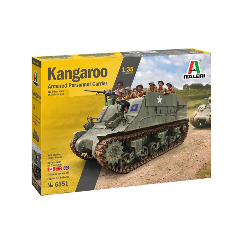 Italeri 1/35 British Army Kangaroo Personnel Carrier Kit | Shopee ...